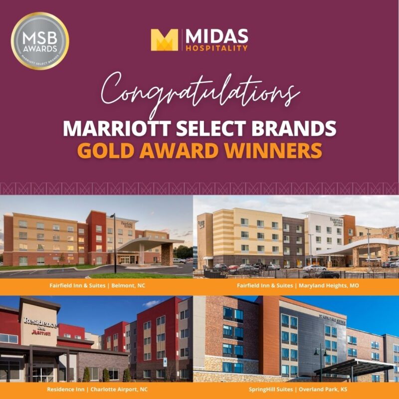 Midas Hospitality Brings Home the Gold Awards in the 2023 Performance ...
